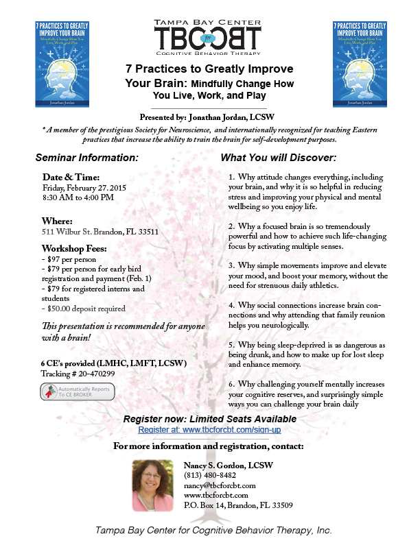 7 Practices flyer 2015 – TBC for CBT